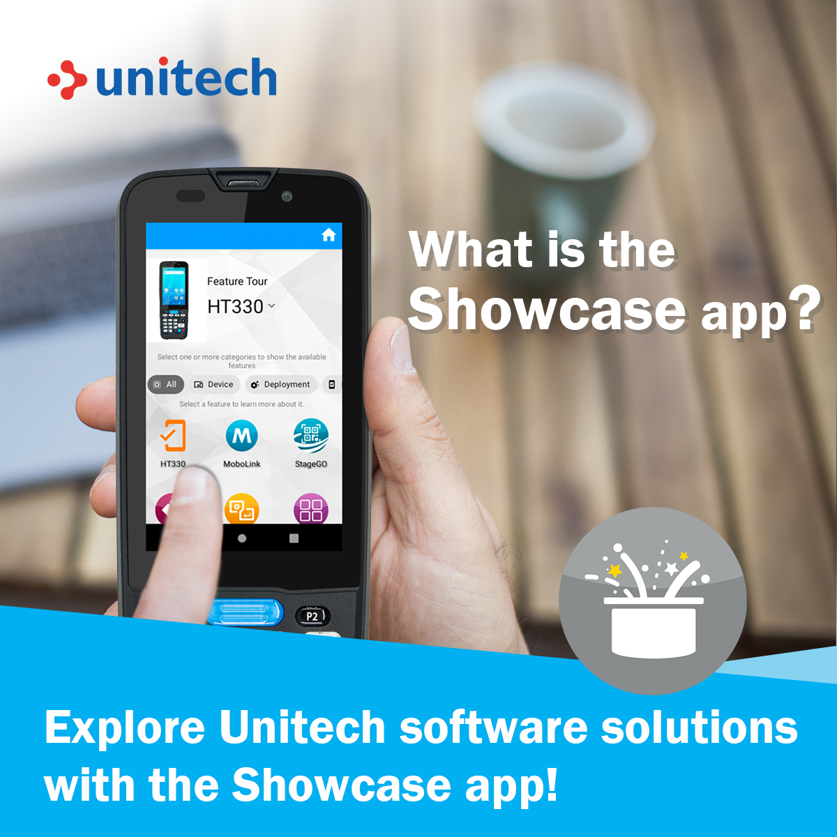 What is the Showcase App?-Newsroom | Unitech Global | Your Brilliant AIDC Solution Provider